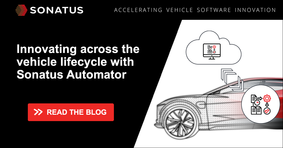 Innovating across the vehicle lifecycle with Automator | Sonatus
