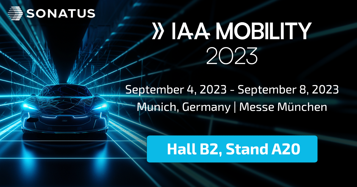 IAA Mobility 2023 | Sonatus